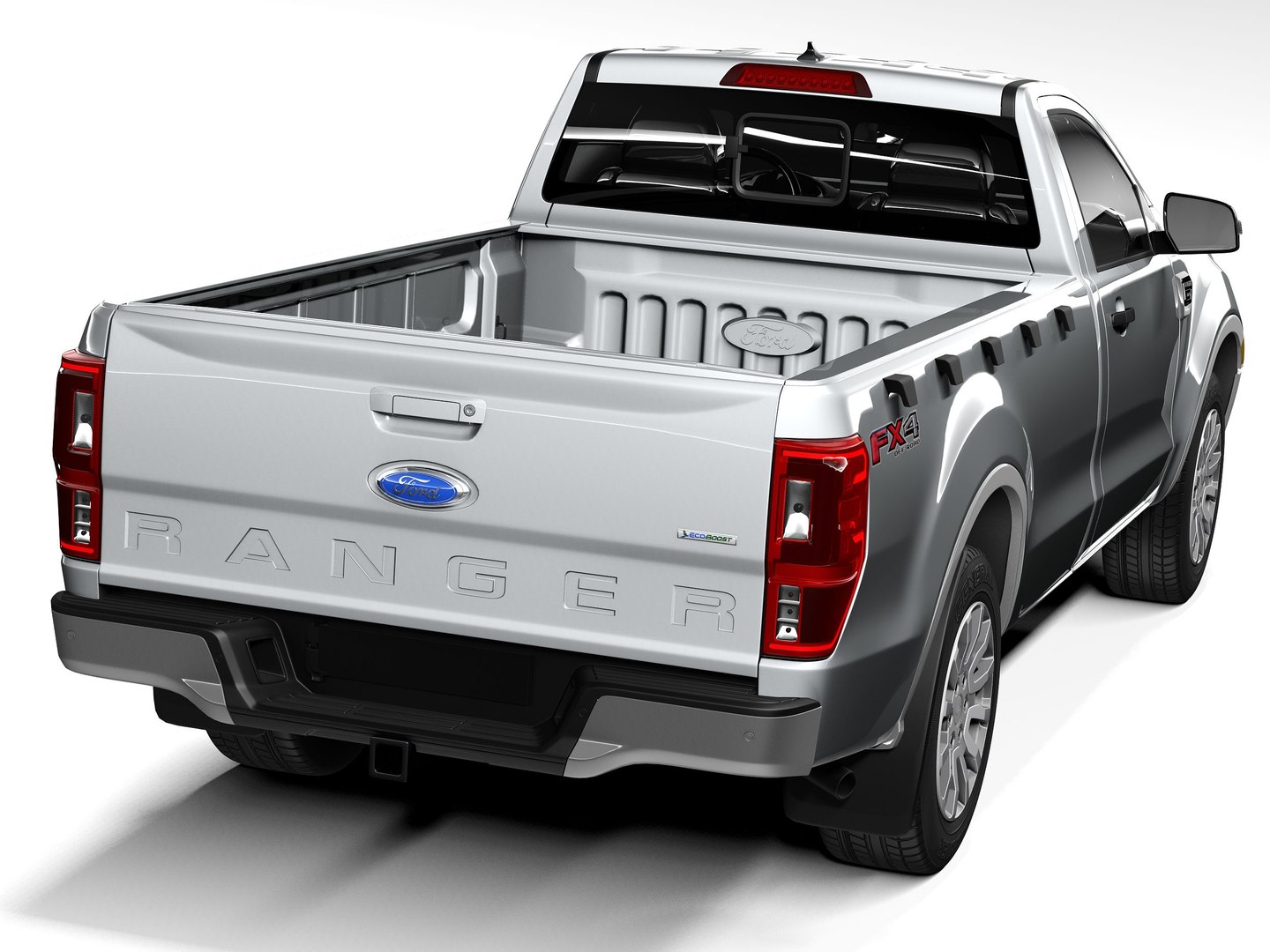 Ford Ranger Single Cab 2019 3D - TurboSquid 2224224