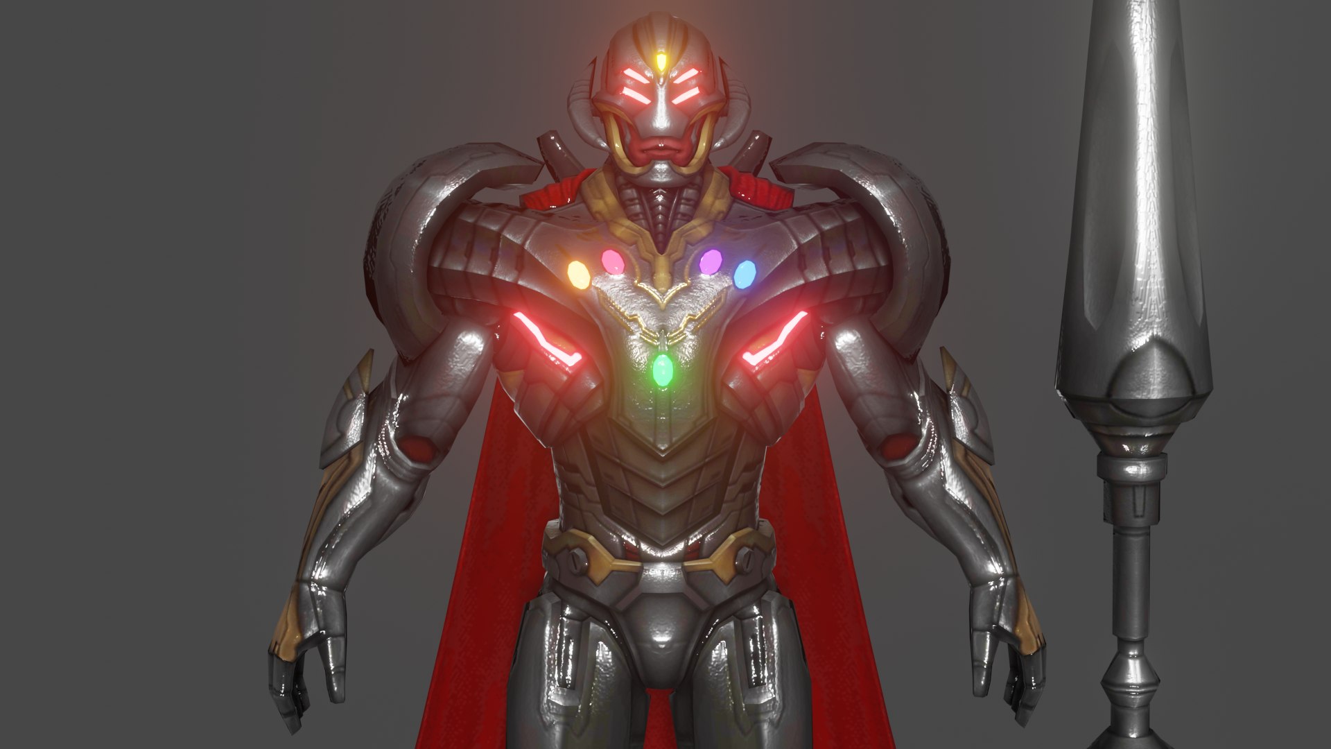 Ultron What If 3D Model - TurboSquid 2281839