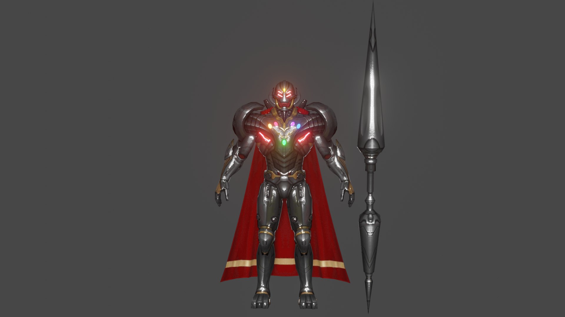Ultron What If 3D Model - TurboSquid 2281839