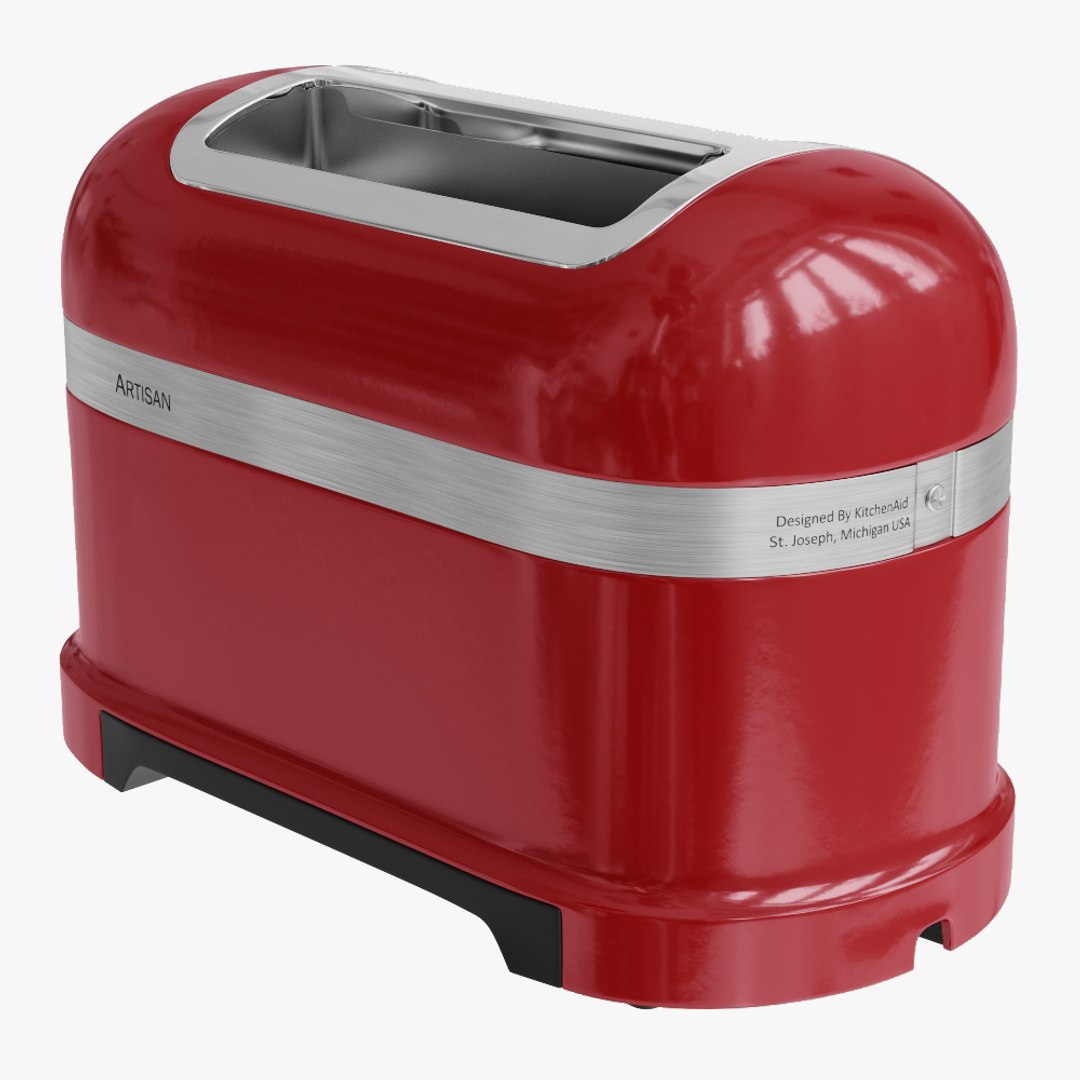 Realistic Kitchen Aid Toaster 3ds