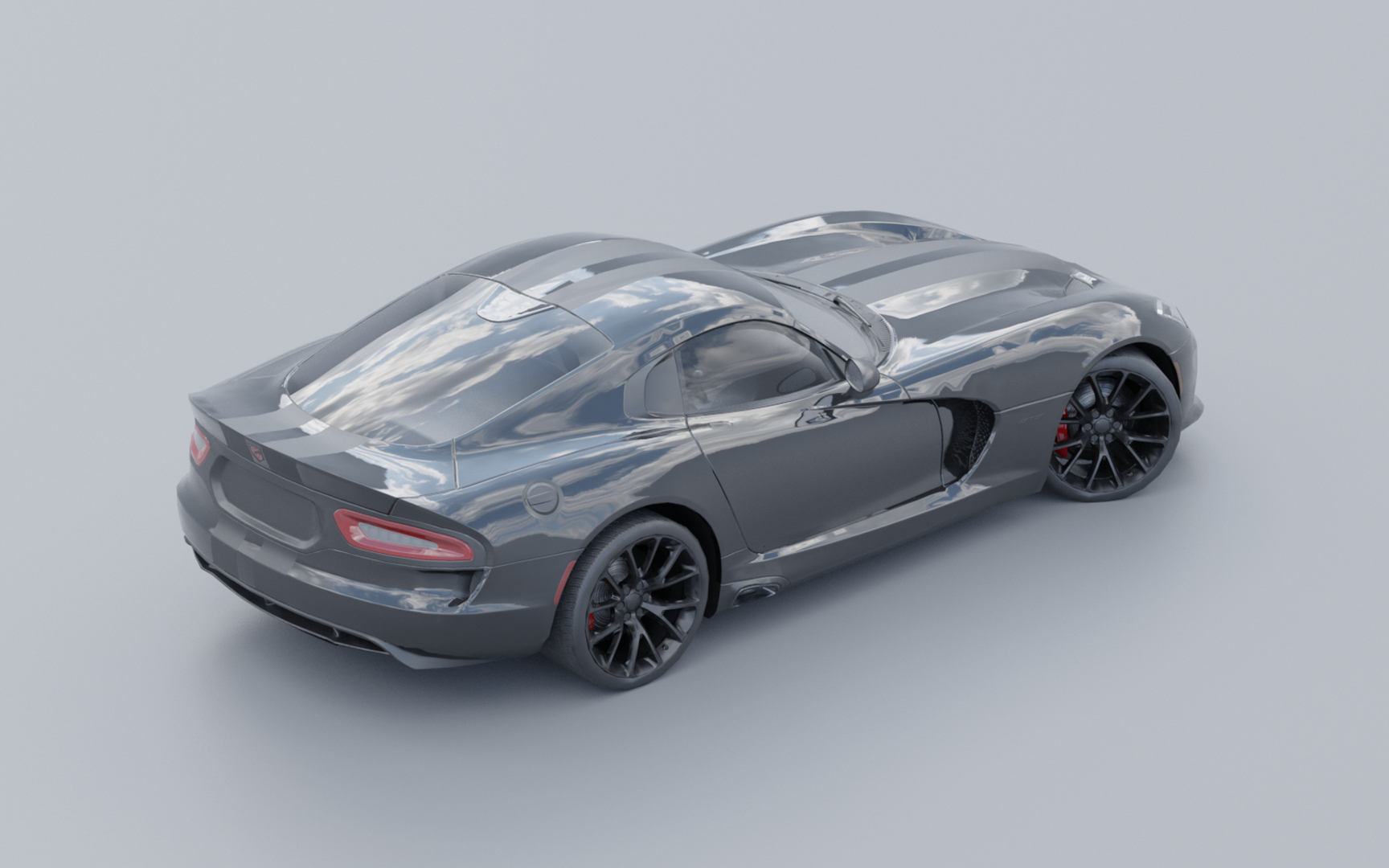 3D model dodge viper gts - TurboSquid 1479120