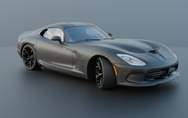 ダッジバイパーGTS low_poly3Dモデル - TurboSquid 1479120