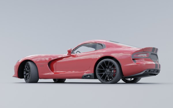 3D model dodge viper gts - TurboSquid 1479120