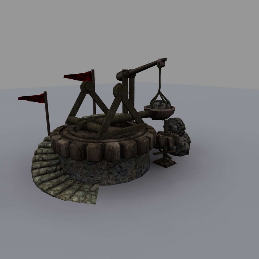 Medieval Fantasy Catapult Max