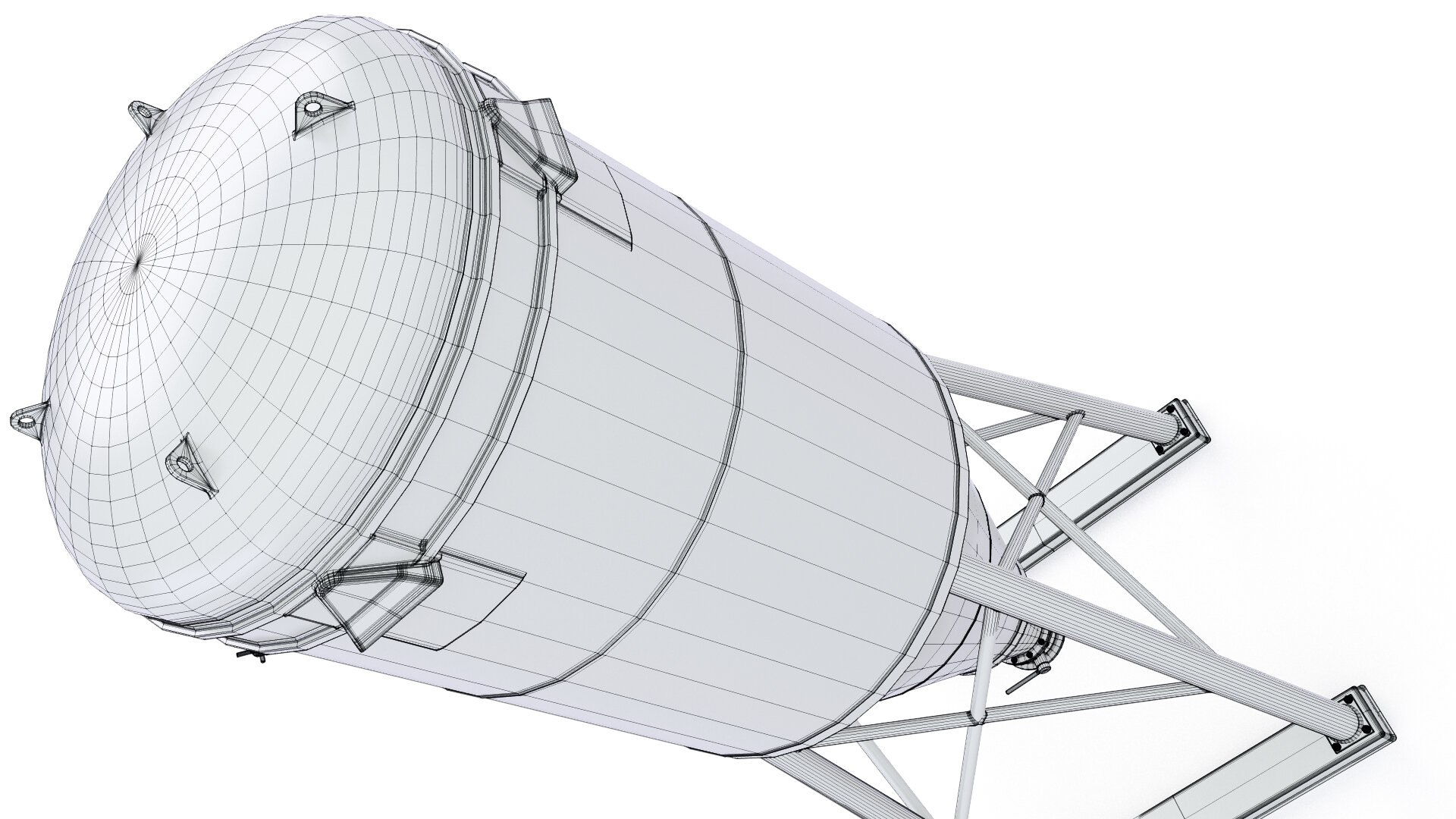 3D Forage Silo 24 - TurboSquid 1745739