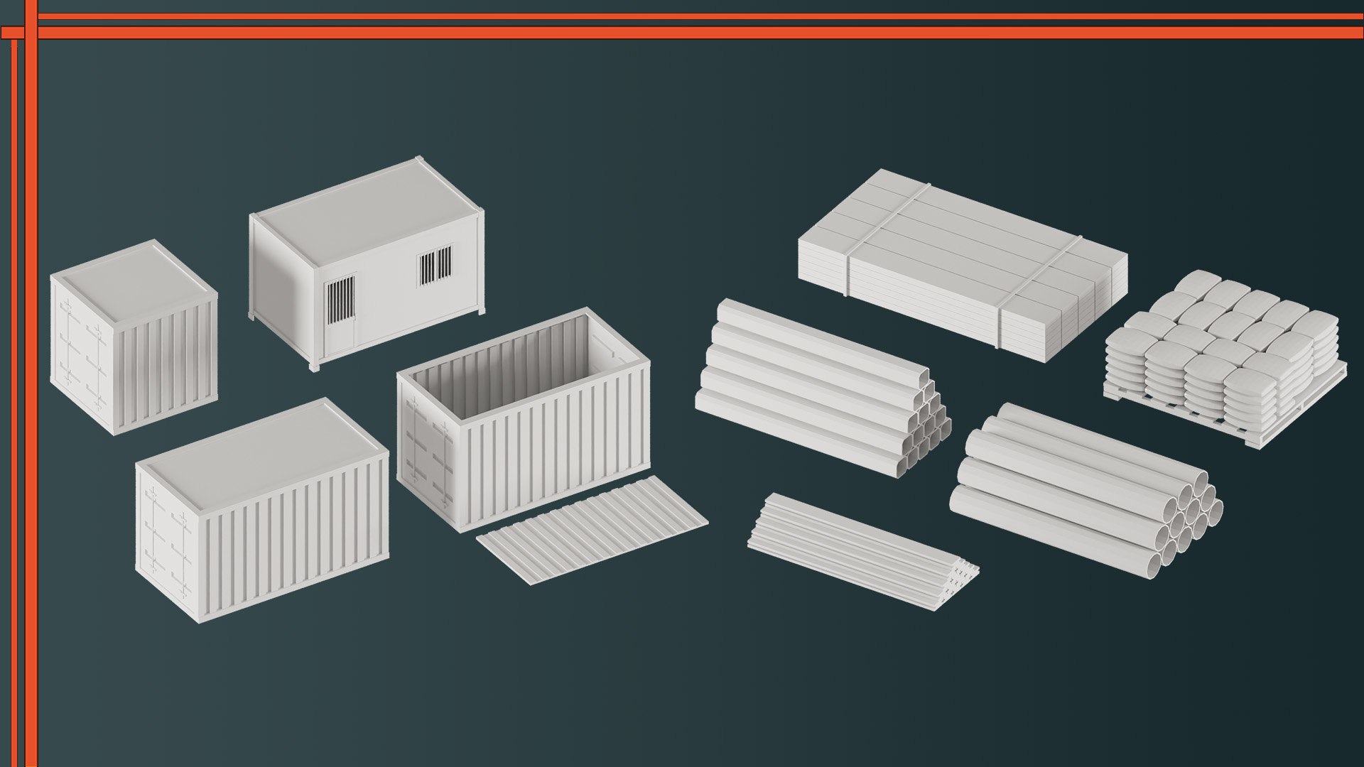 Low Poly Factory Equipment 3D Model - TurboSquid 2335223