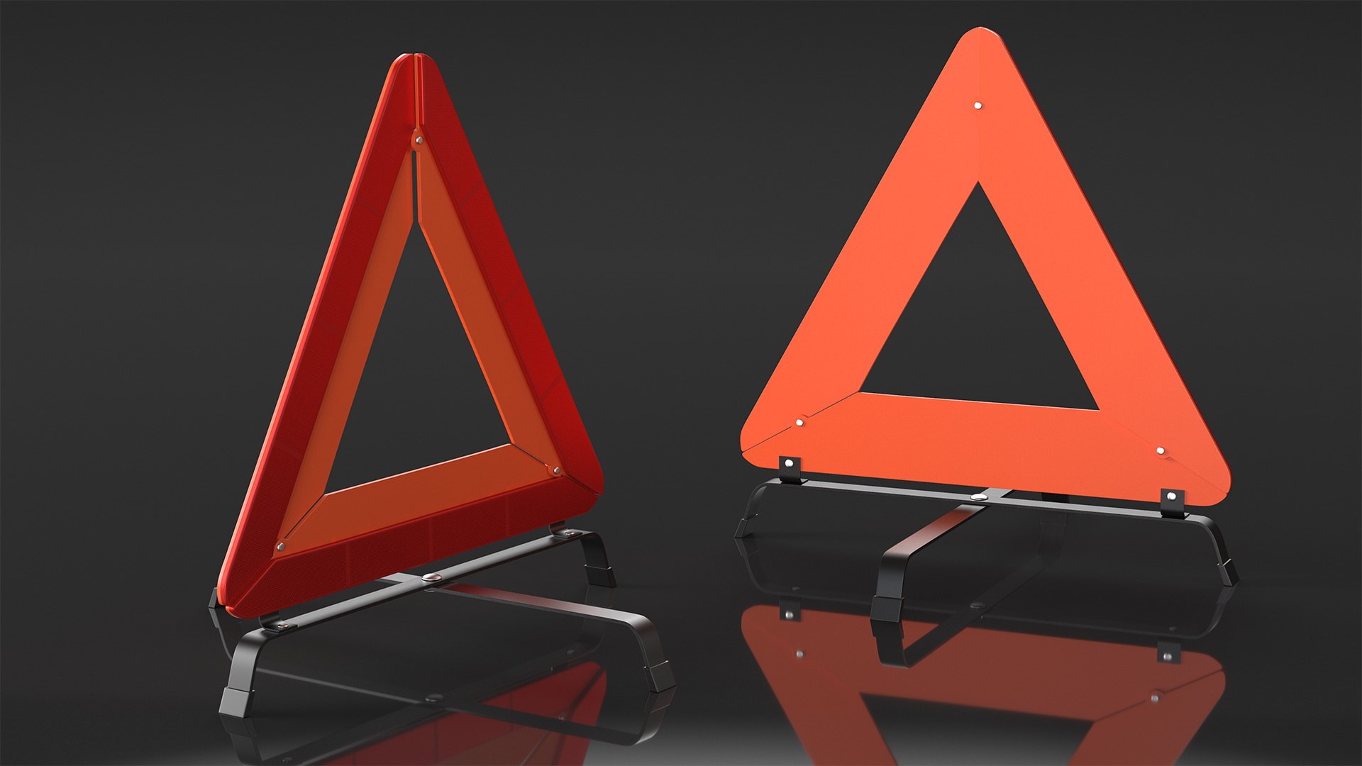Emergency Warning Triangle 3D Model - TurboSquid 1472662