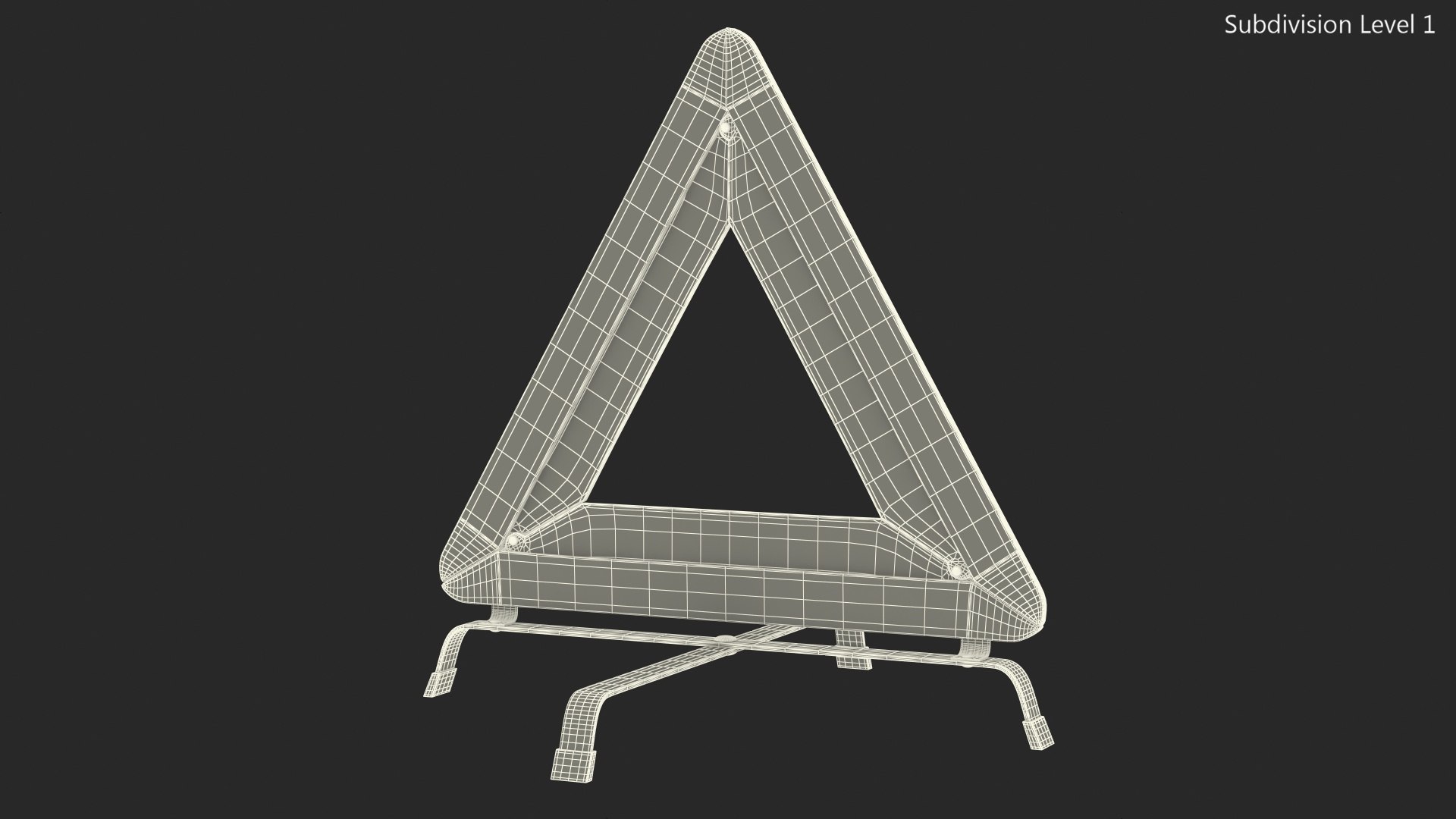 Emergency Warning Triangle 3D Model - TurboSquid 1472662