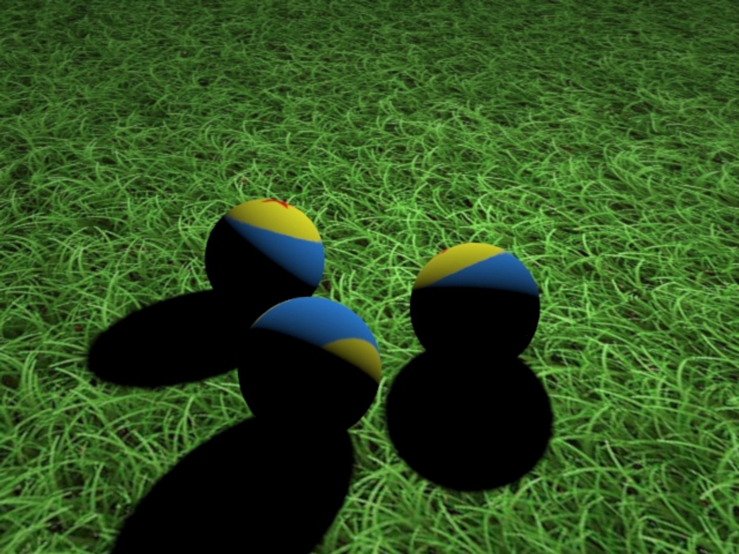 3 Balls 3d Fbx
