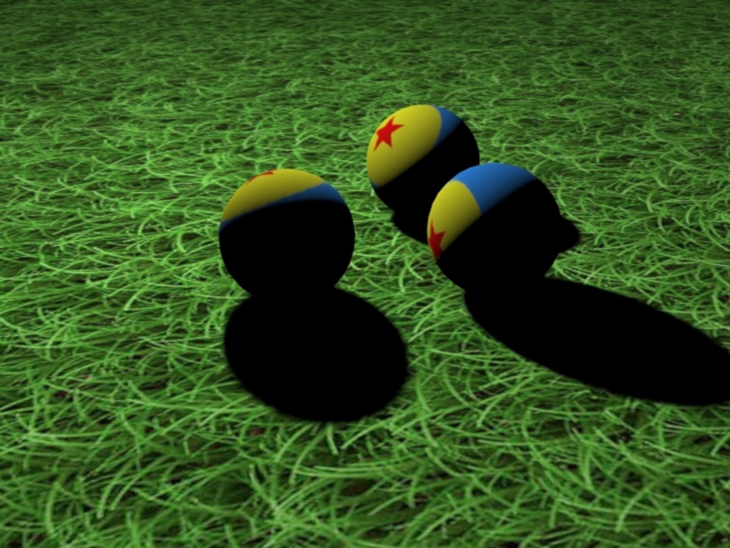 3 Balls 3d Fbx