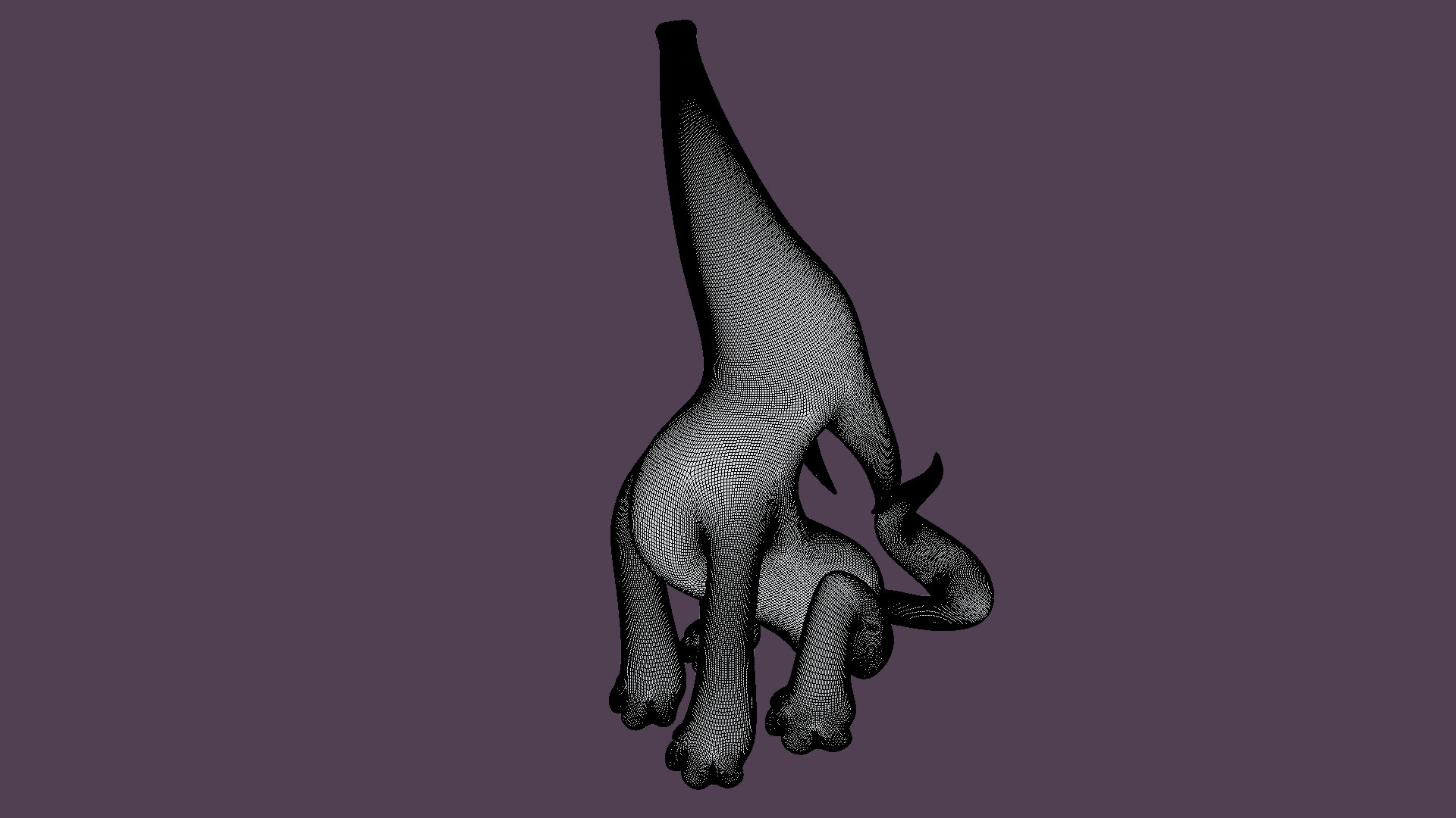 3D Model Howler Ring Holder - TurboSquid 1482828