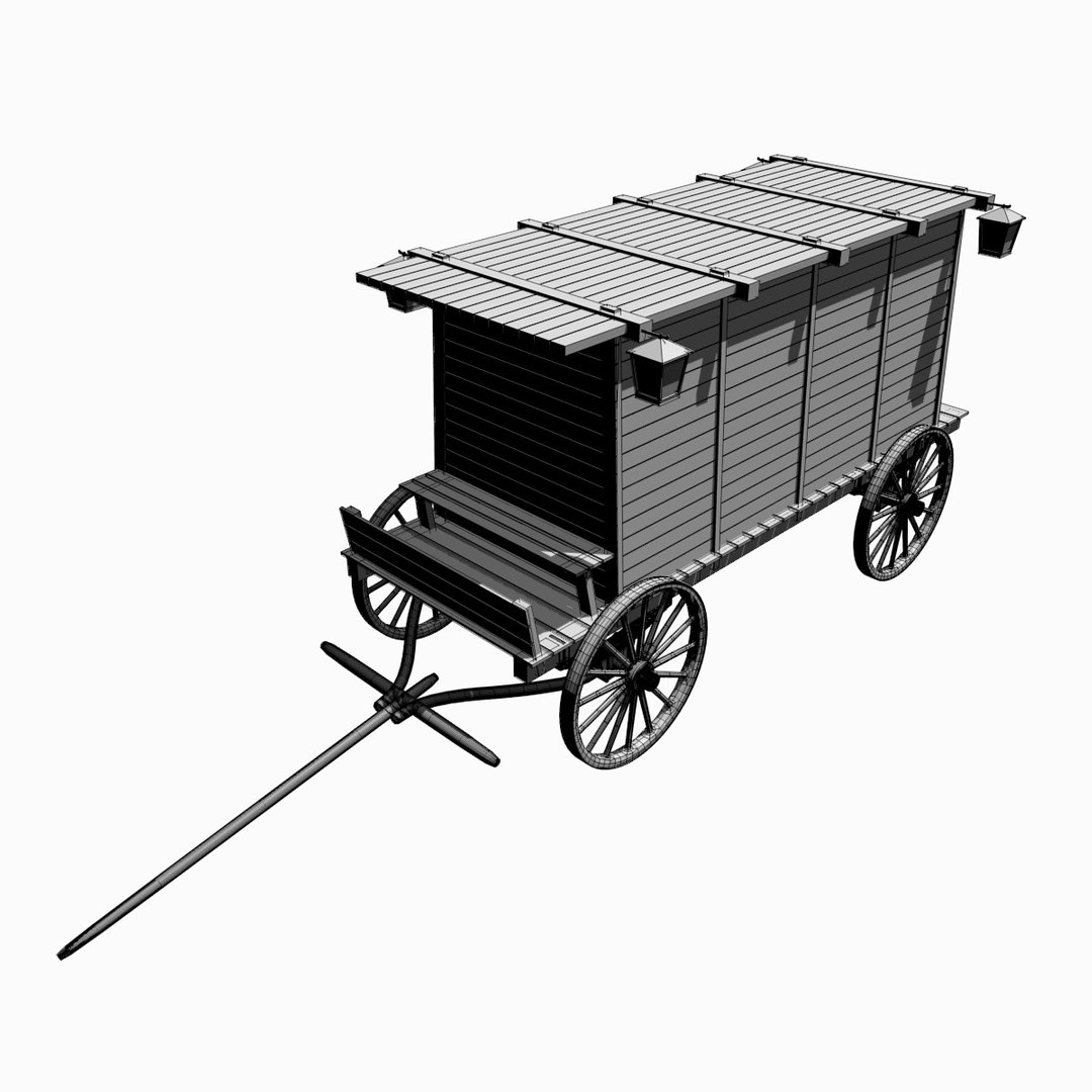 3d Model Paddy Wagon