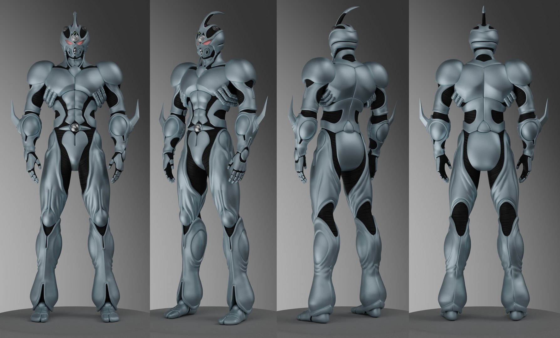 3D Guyver Model - TurboSquid 1869630