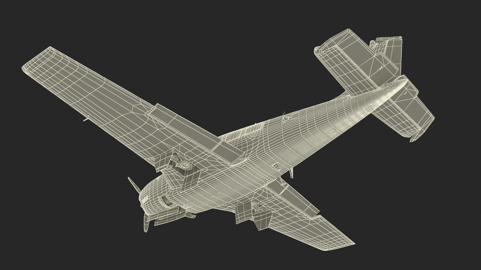Beechcraft Bonanza Plane Rigged For Maya 3D Model - TurboSquid 2214163