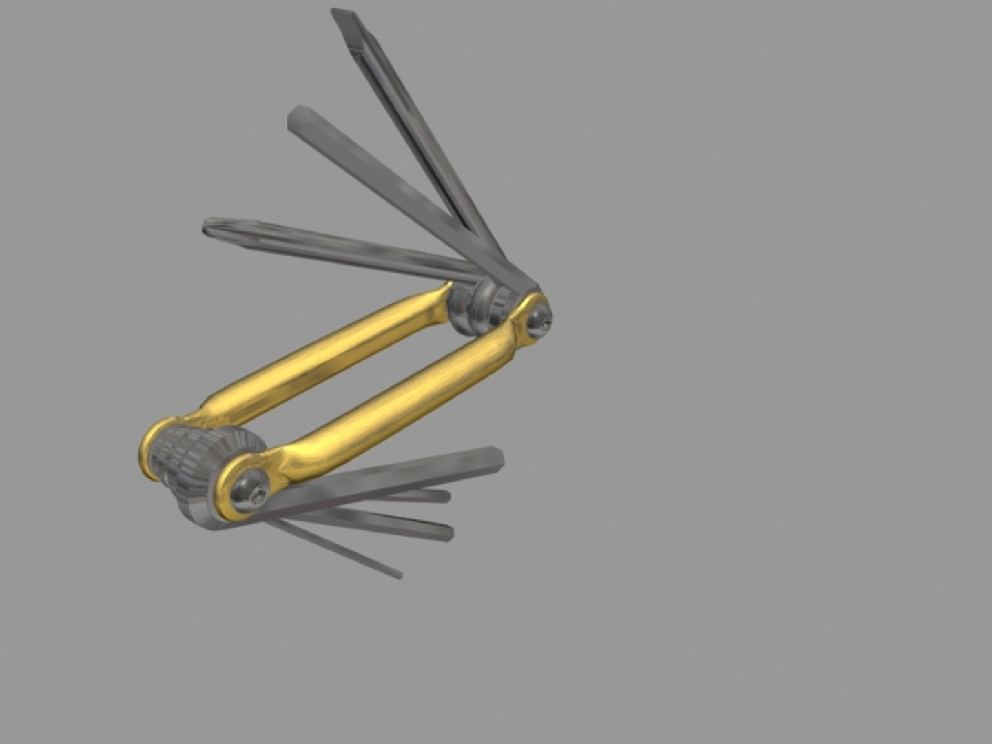 Multi-tool Allen Keys 3d Max