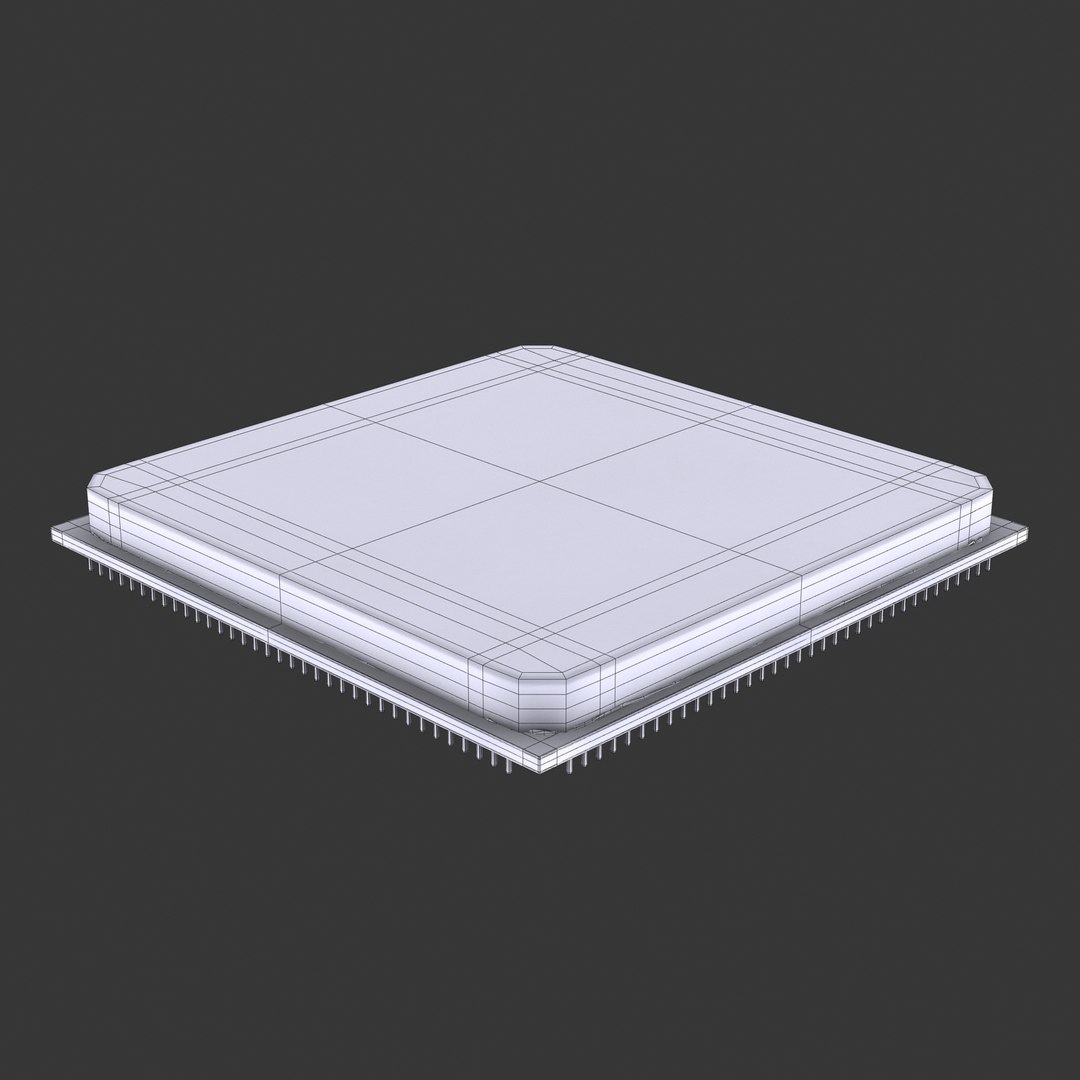 3D Model Cpu Ryzen - TurboSquid 1211721
