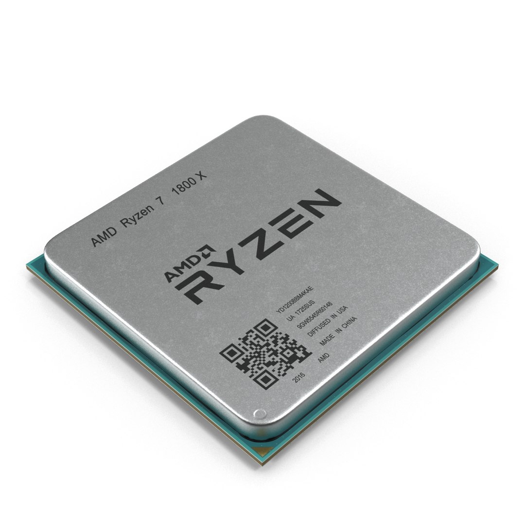 3D Model Cpu Ryzen - TurboSquid 1211721