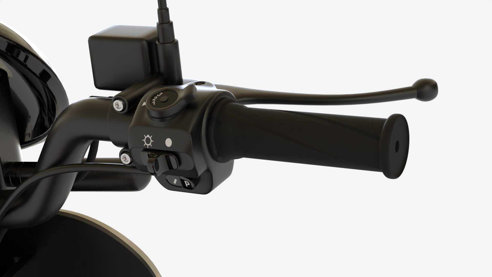 Electric Motorcycle 3D - TurboSquid 1984190