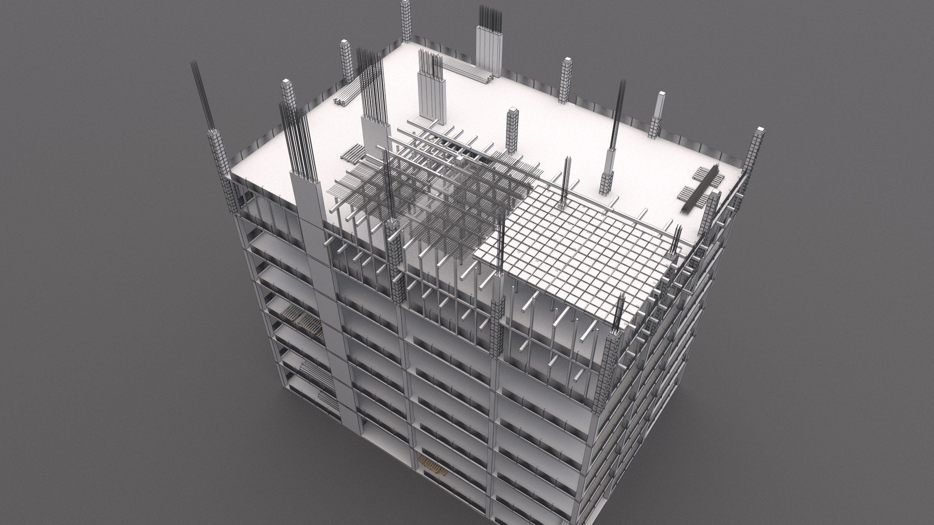 3D Construction Building Model - TurboSquid 1634797