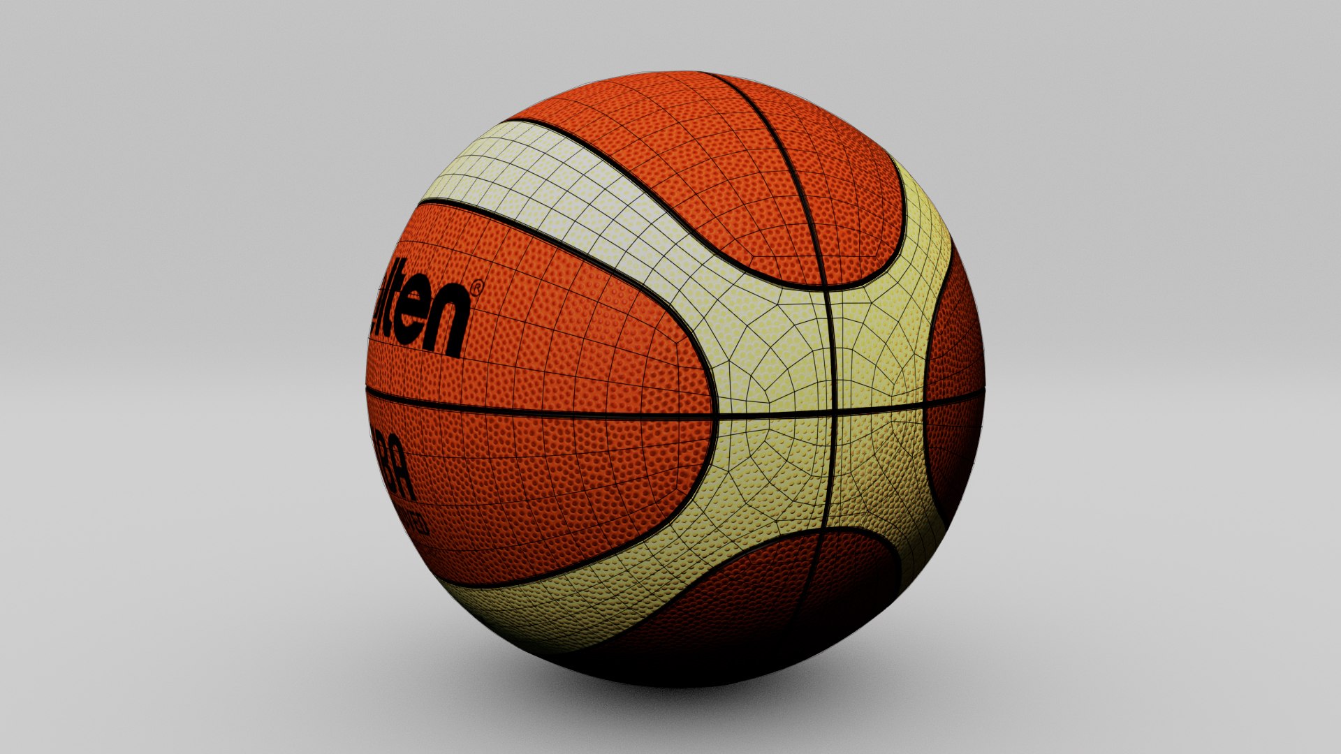 3D Molten Basketball Model - TurboSquid 1959252