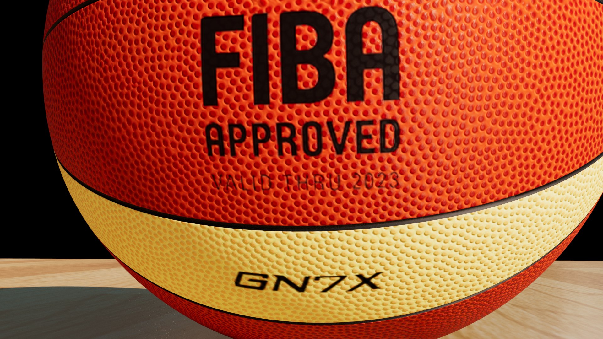3D Molten Basketball Model - TurboSquid 1959252