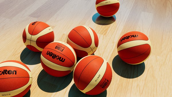 3D Molten Basketball modelo 3d model - TurboSquid 1959252