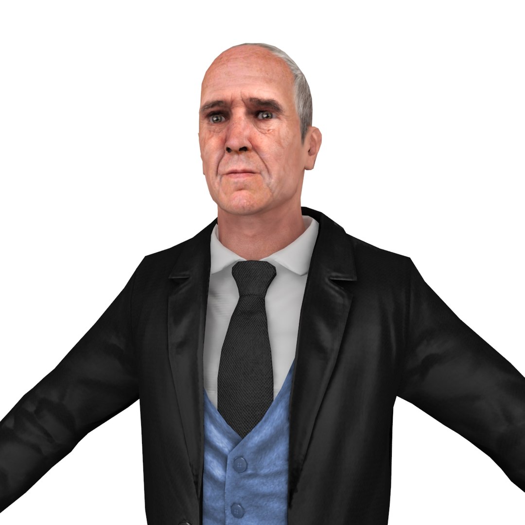 Butler rigged model - TurboSquid 1289584