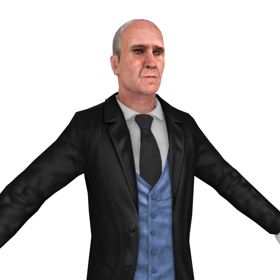 Butler rigged model - TurboSquid 1289584