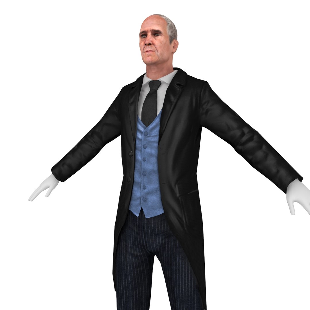 Butler rigged model - TurboSquid 1289584