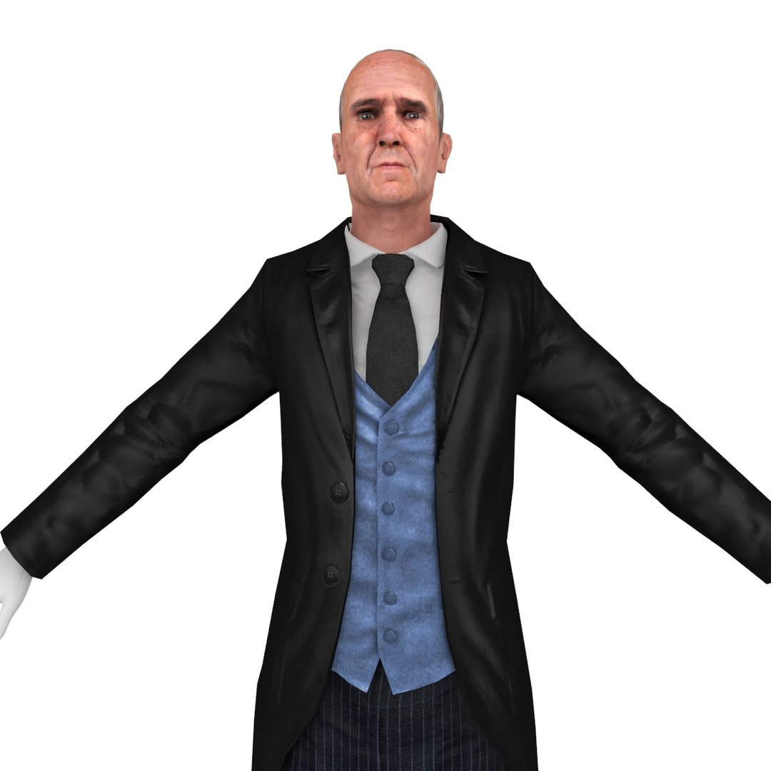 Butler rigged model - TurboSquid 1289584