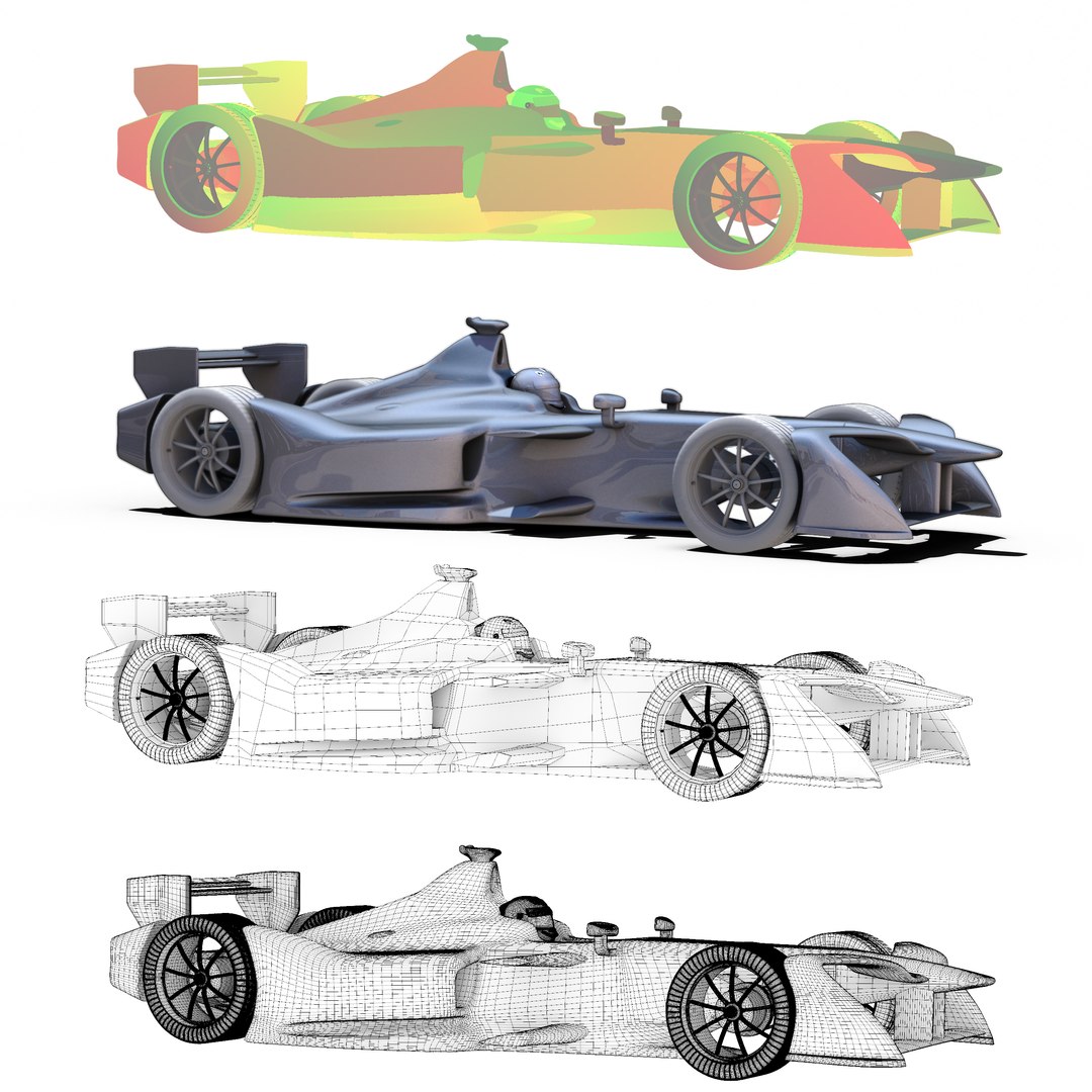 Car Rigged Model - TurboSquid 1306024