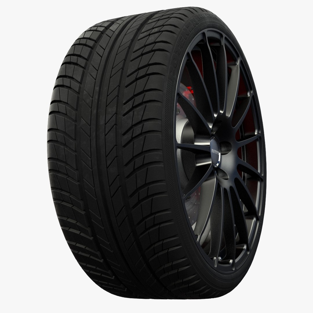 Nitro Extreme Wheel 3d Obj