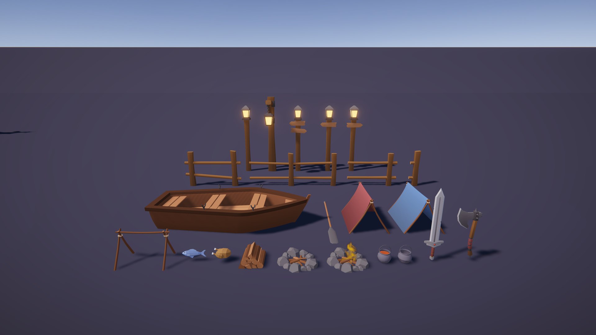 3D Model Nature Environment - Fantasy Forest - TurboSquid 1892179