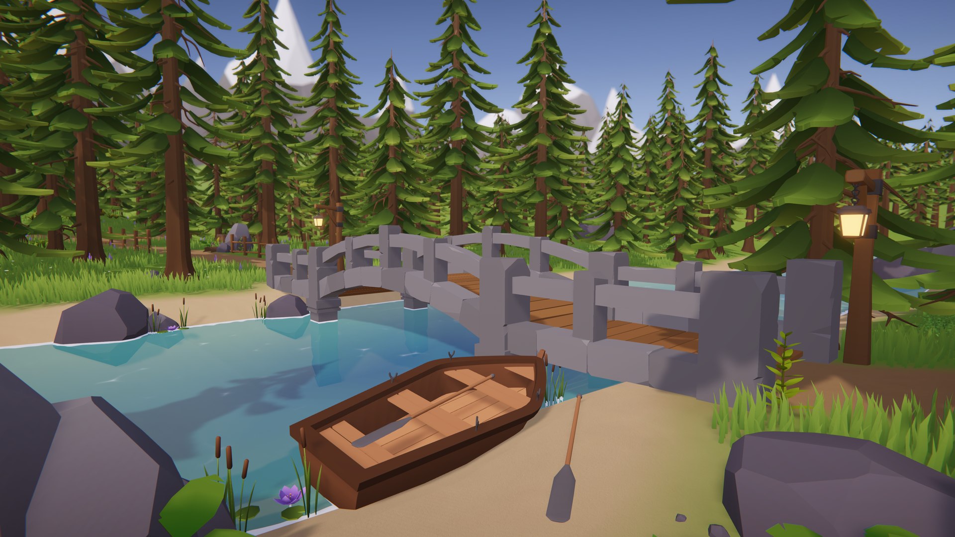 3D Model Nature Environment - Fantasy Forest - TurboSquid 1892179