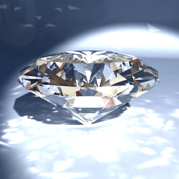 3d gemstone diamonds