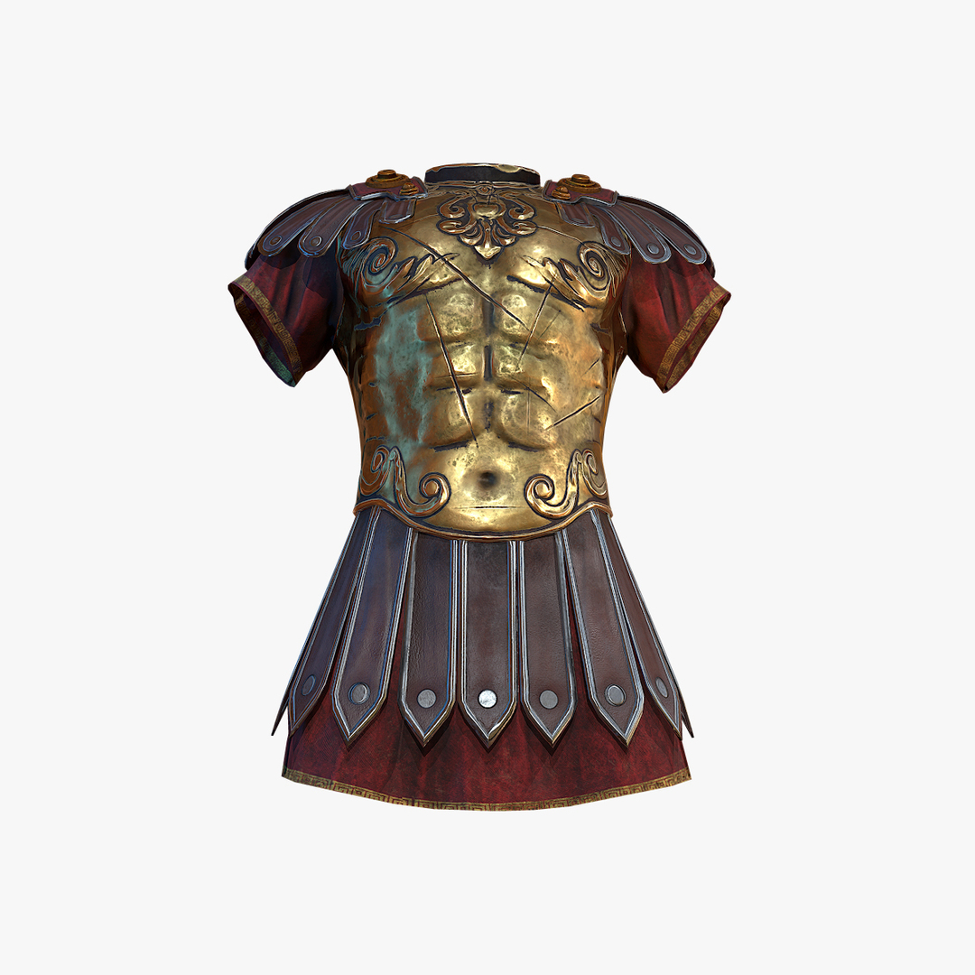 3D roman armor - TurboSquid 1183709