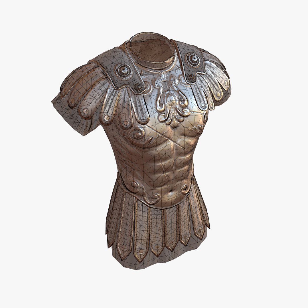 3D Roman Armor - TurboSquid 1183709