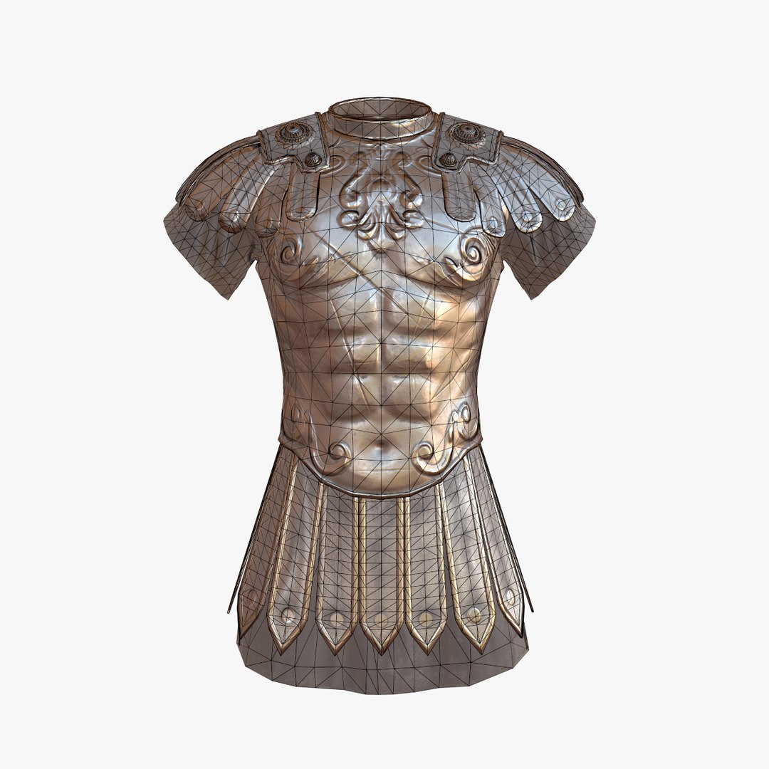 3D Roman Armor - TurboSquid 1183709