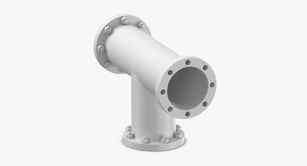 산업용 파이프 T 형 3D 모델 - TurboSquid 1239562