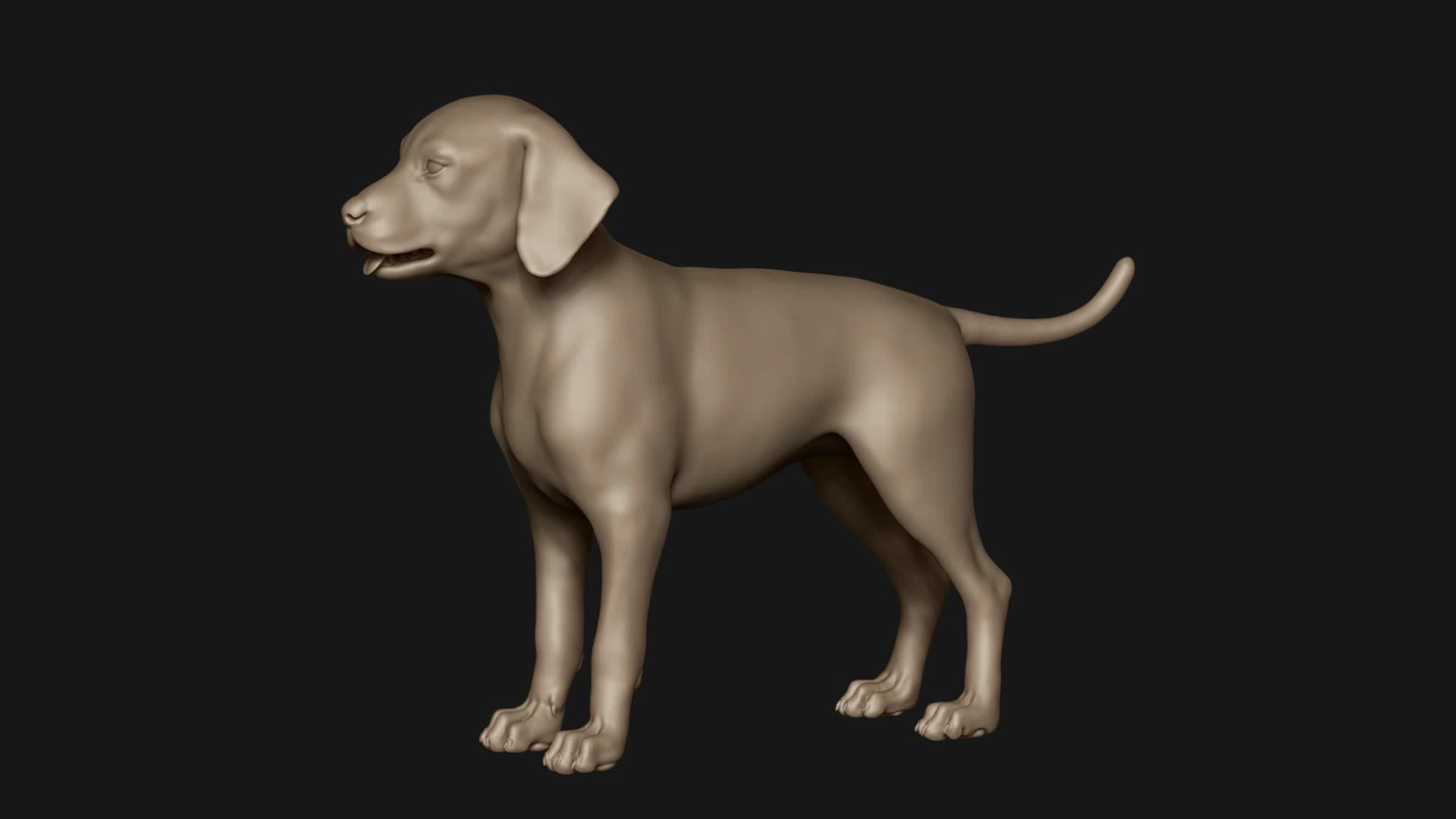 Dalmatian Puppy Base Mesh 3D Model 3D Model - TurboSquid 1863568