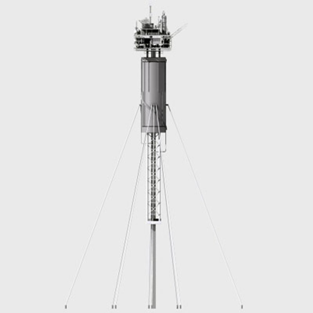 Spar Platform Gas Station Max