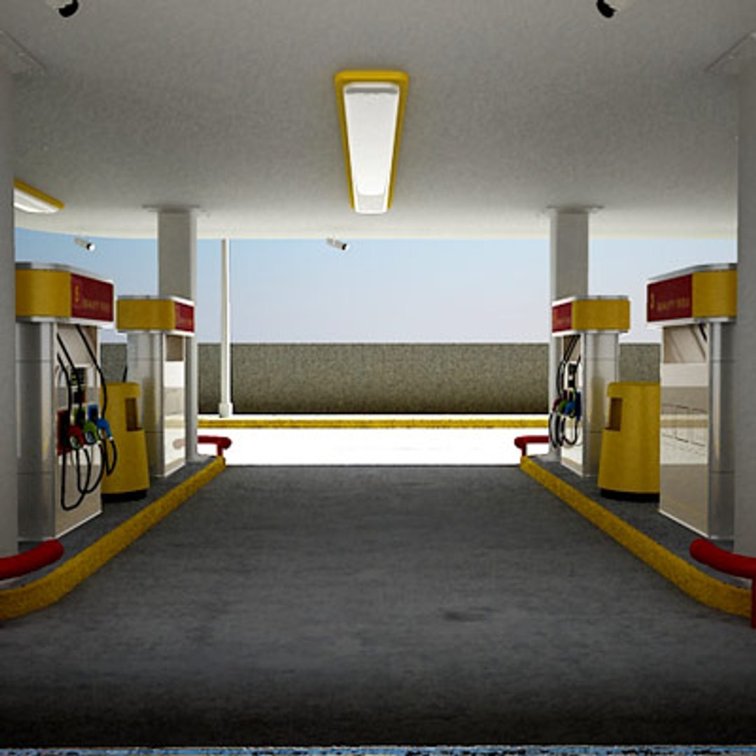 Spar Platform Gas Station Max