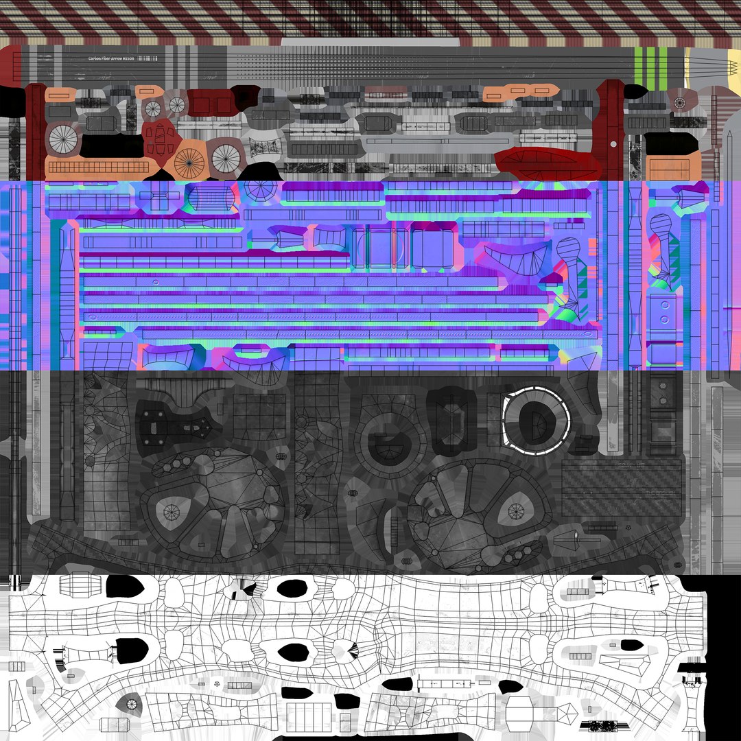 3D Archer Survivor Character Knife Model - TurboSquid 1355900