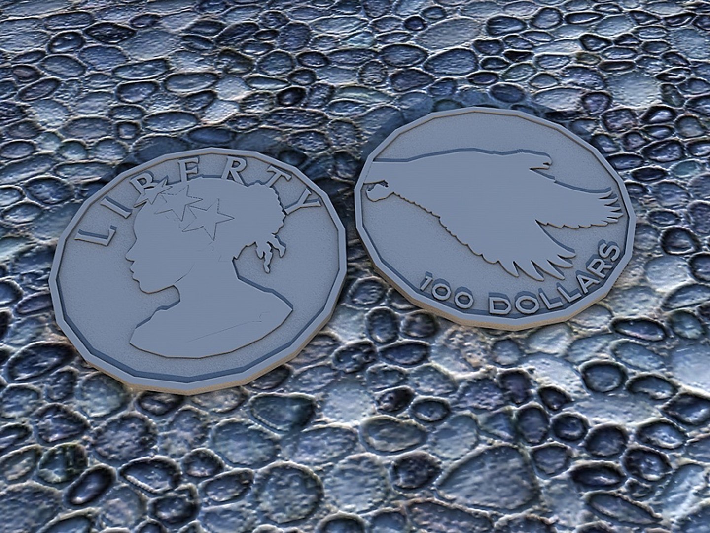 Coin Model - TurboSquid 1533722