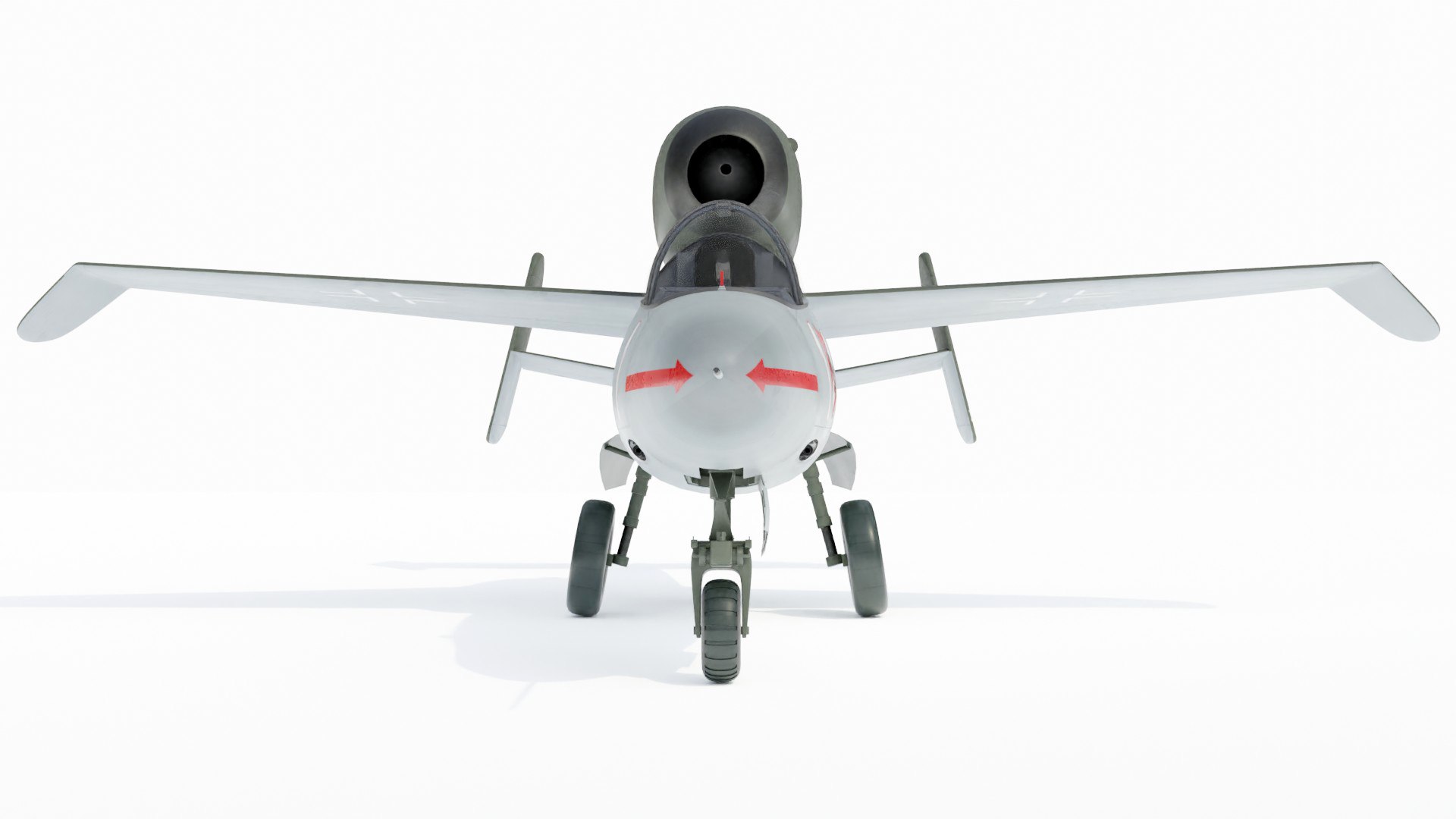 Heinkel HE 162 Volksjager 3D Model - TurboSquid 2162545