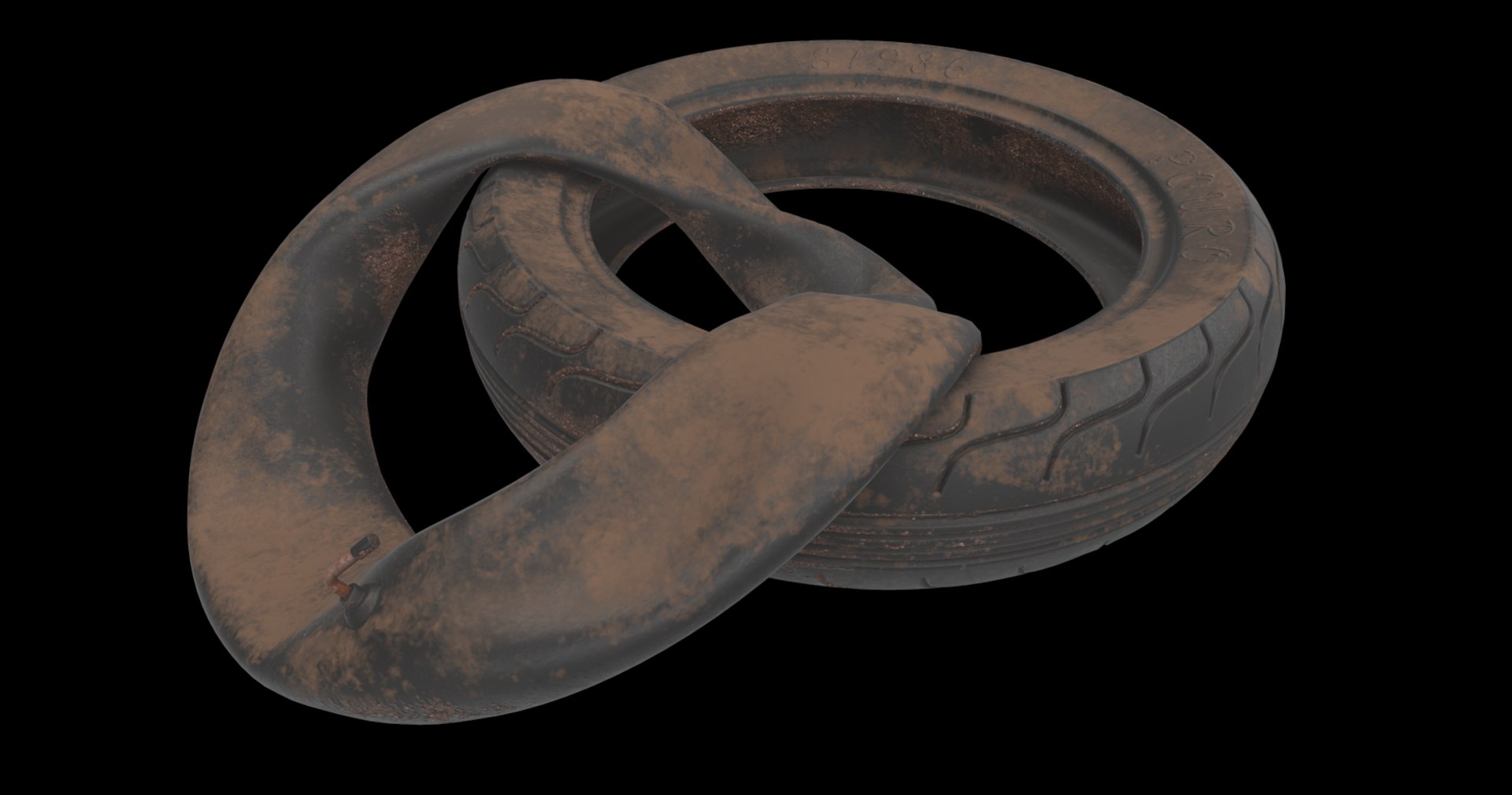 3D Destroy Tire - TurboSquid 2279399