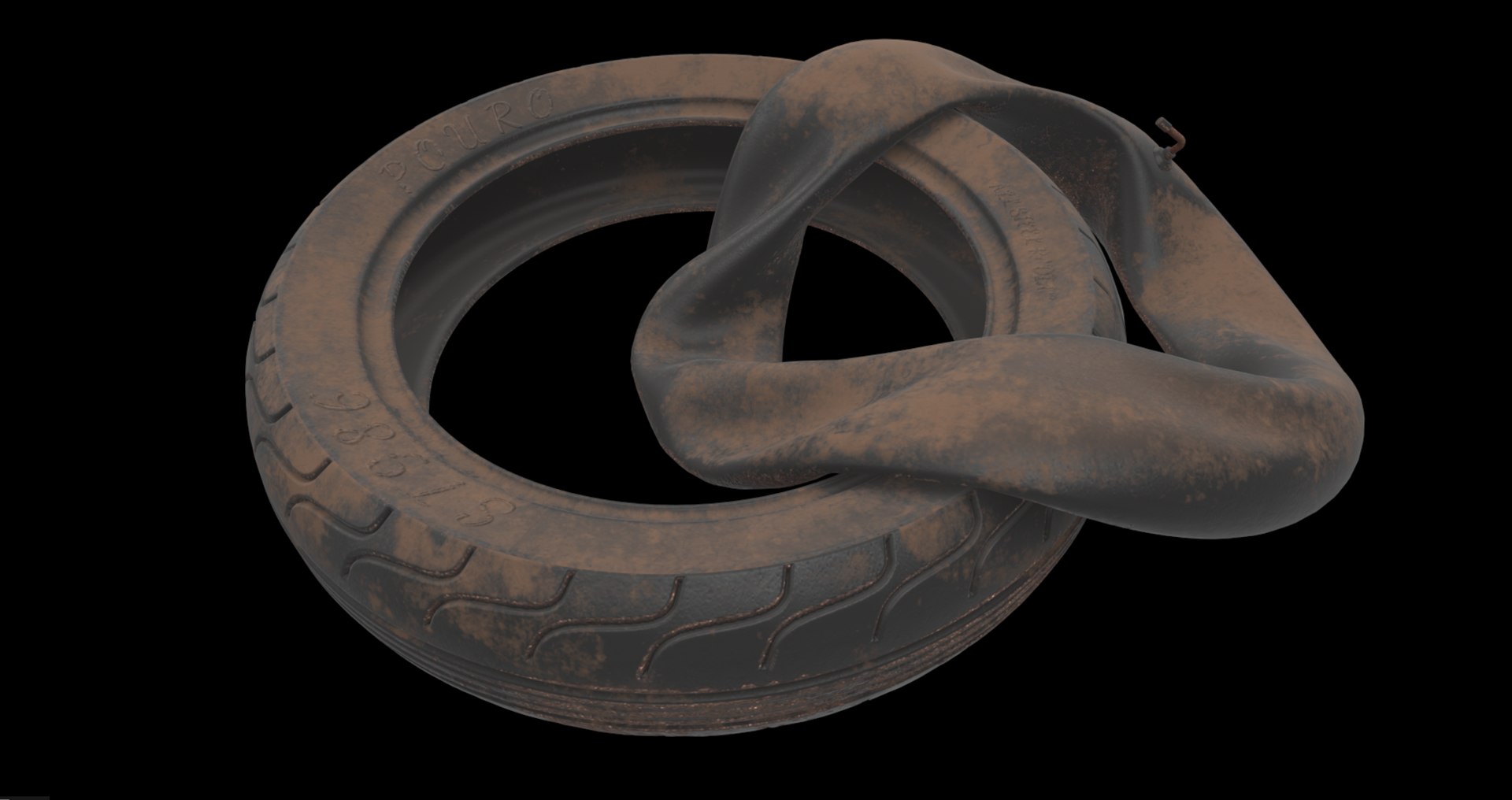 3D Destroy Tire - TurboSquid 2279399