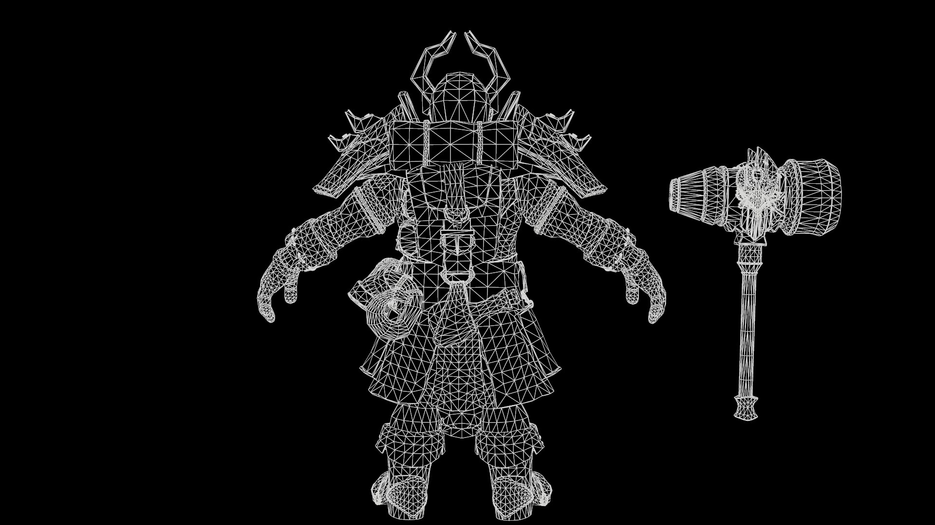 Character dwarf 3D - TurboSquid 1649300