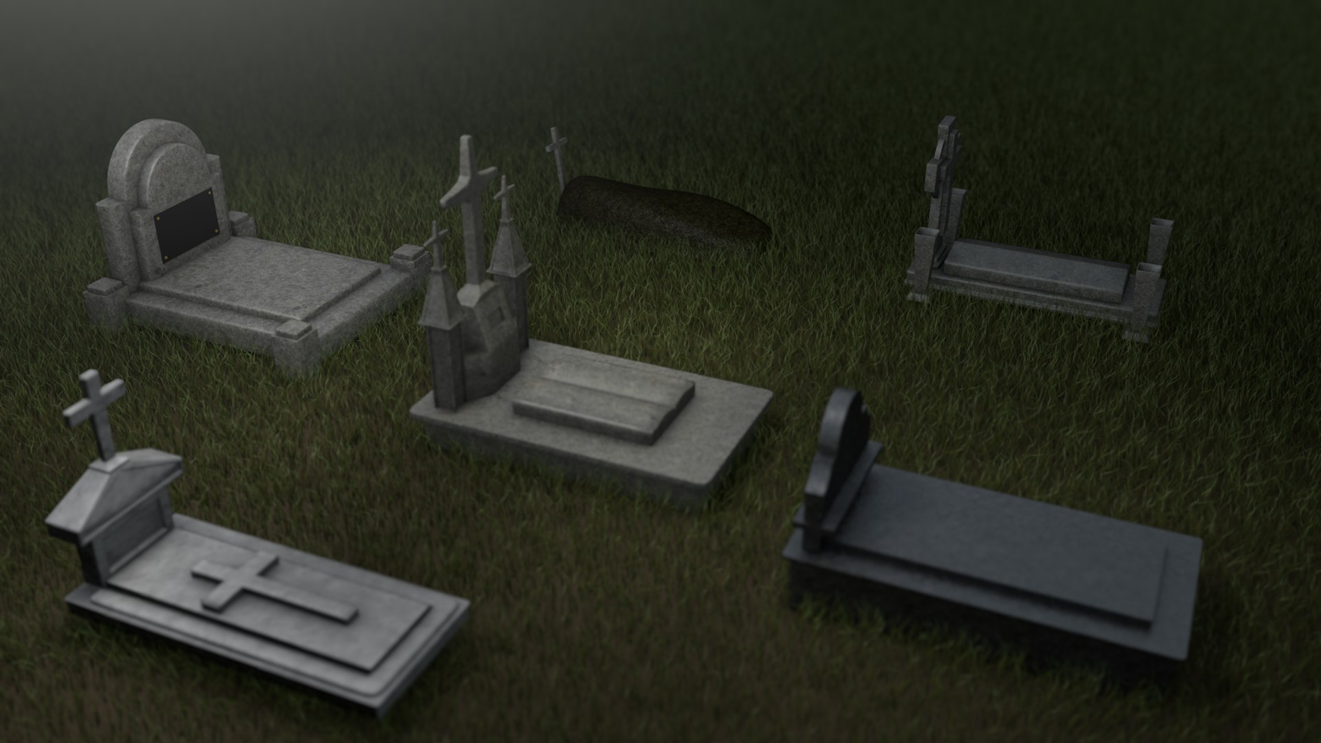 Tomb 3D model - TurboSquid 1615733