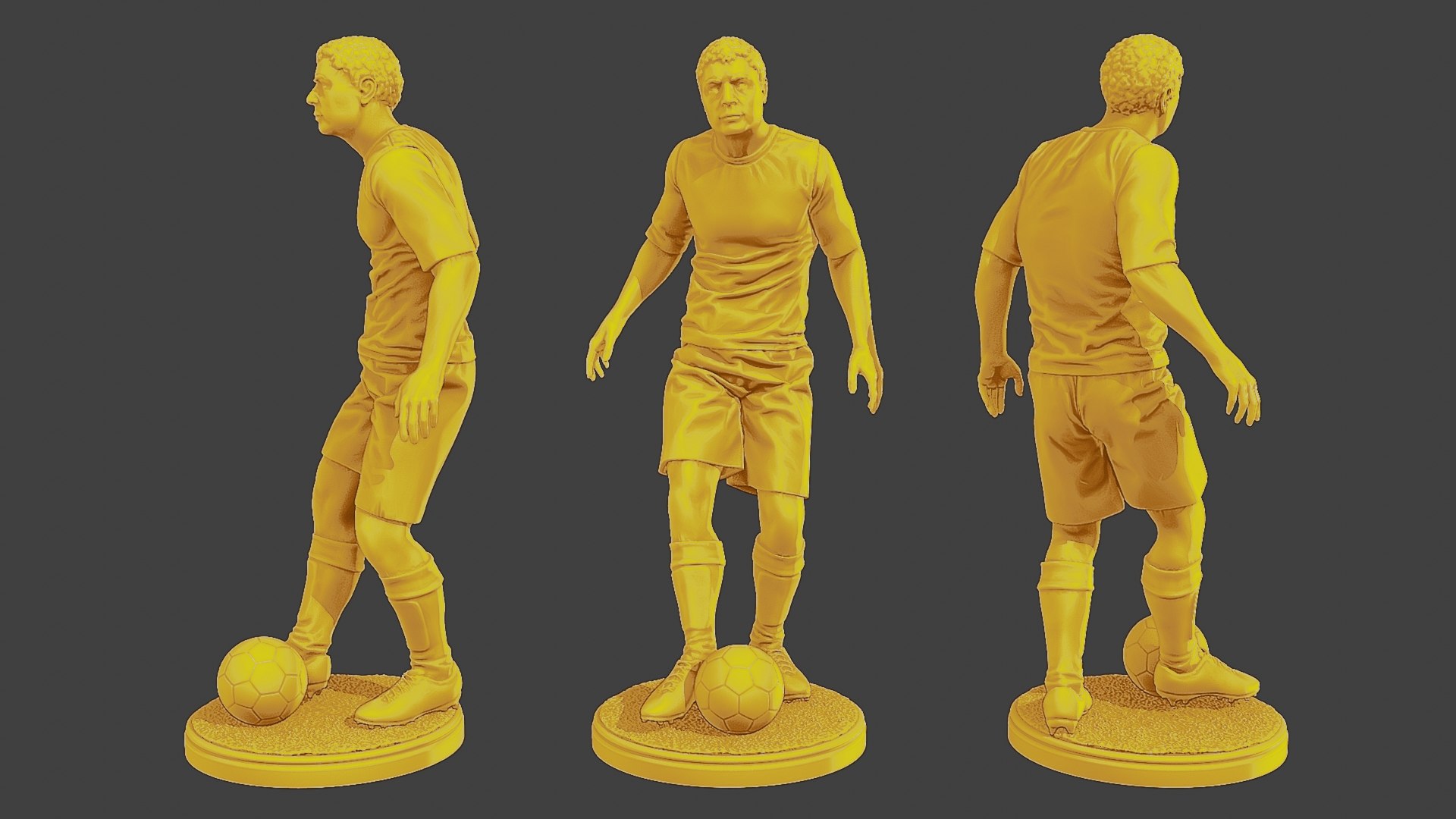 3D Soccer Player SP 007 Model - TurboSquid 2000913